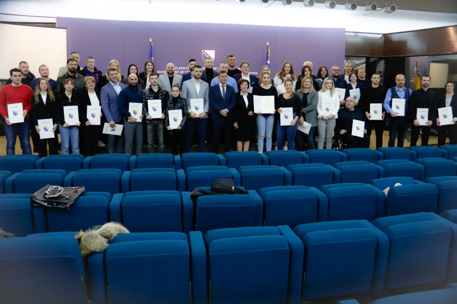 'SB' U VLADI FBiH: Priznanja najuspješnijim sportistima za ostvarene ...