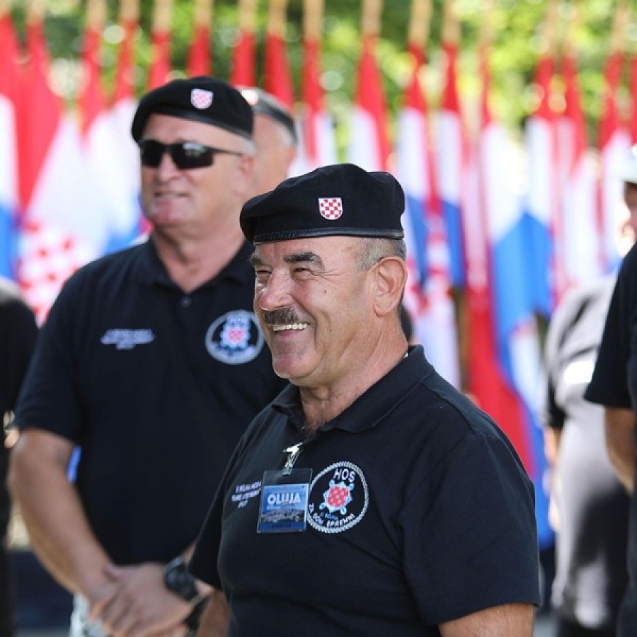 U SPLITU OBlLJEŽENA GODIŠNJICA OSNIVANJA DEVETE BOJNE HOS-a: Marko ...