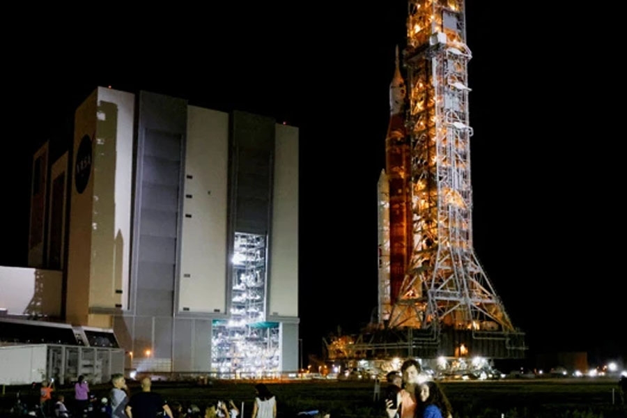KLJUČNO PUTOVANJE NA MJESEC: NASA-ina divovska nova raketa sprema se za ... KLJUČNO PUTOVANJE NA MJESEC: NASA-ina divovska nova raketa sprema se za ...