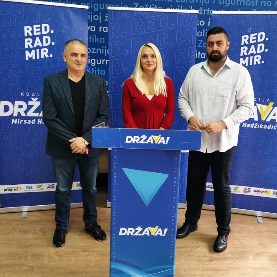 IZBORNI ŠTAB KOALICIJE DRŽAVA KANTONA SARAJEVO: 'Ko bude krao na dan ...