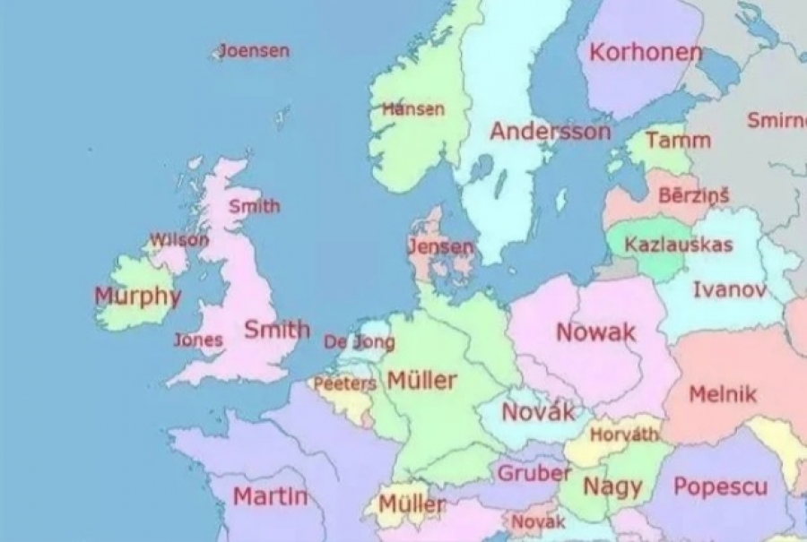 IMA IH U SVIM KRAJEVIMA DRŽAVE: Objavljena karta najčešćih prezimena u ...