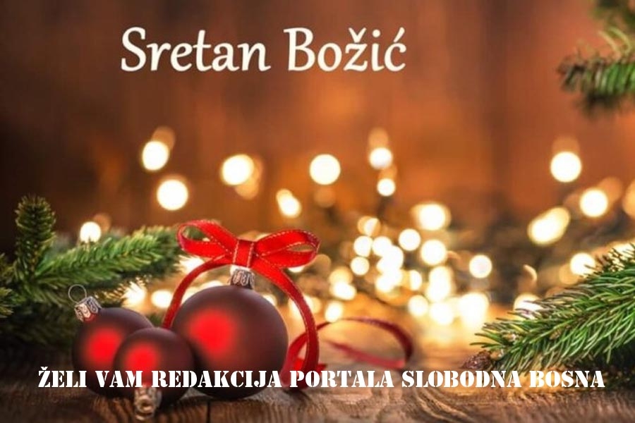 SRETAN BOŽIĆ SVIM VJERNICIMA KATOLIČKE VJEROISPOVIJESTI ŽELI 'SLOBODNA ...