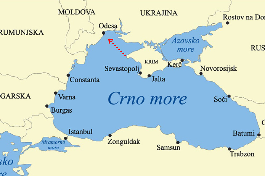 OD KRIMA DO ODESE: Muškarac pokušao preplivati Crno more da se pridruži ...