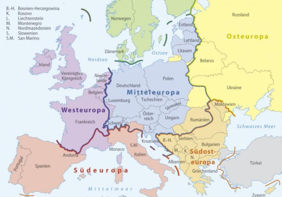 PONOVO OŽIVJELA MAPA PODJELE EVROPE: Nijemci predložili diobu ...