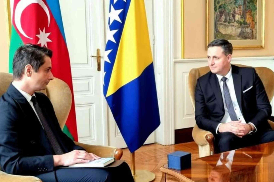 MURADOV STIGAO U PREDSJEDNIŠTVO BiH: Sa Bećirovićem razgovarao o ...