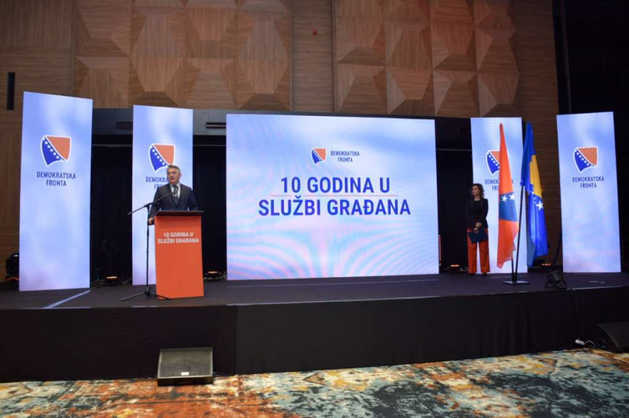 DEMOKRATSKA FRONTA OBILJEŽILA 10 GODINA POSTOJANJA: 'Postali smo ...