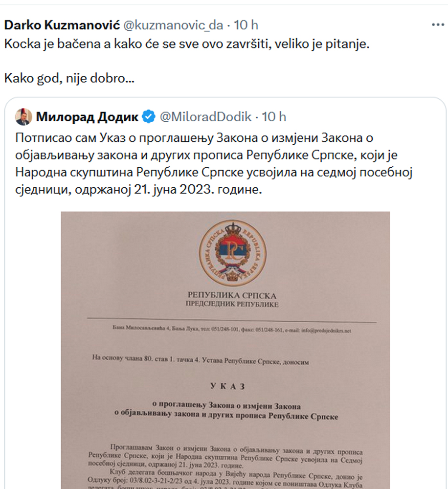 'MILORADE, SJEĆAŠ LI SE PISMA SLOBODANU MILOŠEVIĆU…': Društvene mreže ...