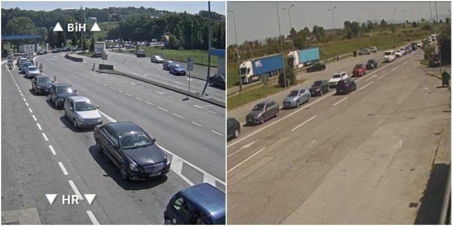VELIKE GUŽVE NA GRANIČNIM PRIJELAZIMA U OBA SMJERA: Kilometarske kolone ... VELIKE GUŽVE NA GRANIČNIM PRIJELAZIMA U OBA SMJERA: Kilometarske kolone ...