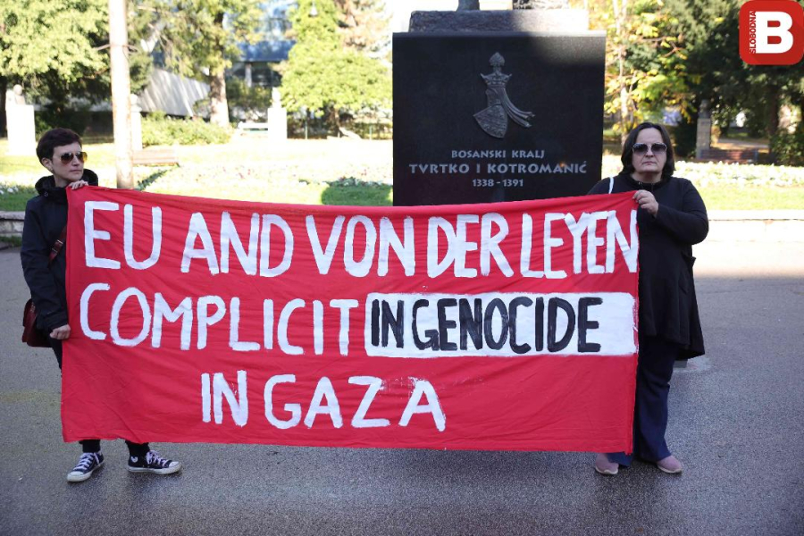 GRAĐANI PORUČILI PREDSJEDNICI EVROPSKE KOMISIJE: Zaustavite genocid u ...