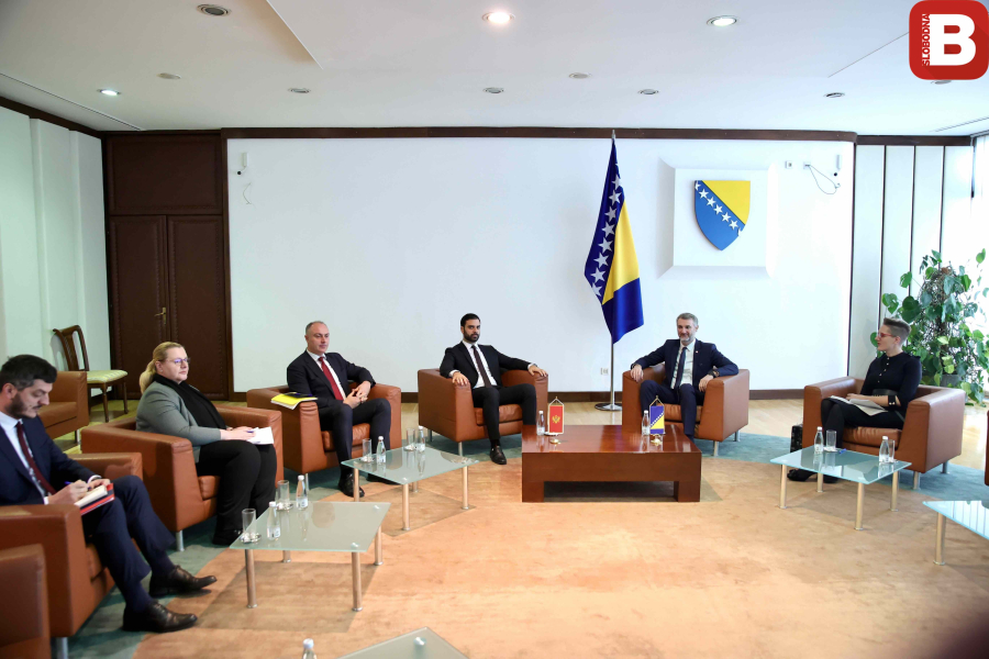 EDIN FORTO NAKON SASTANKA S CRNOGORSKIM MINISTROM FILIPOM RADULOVIĆEM ...
