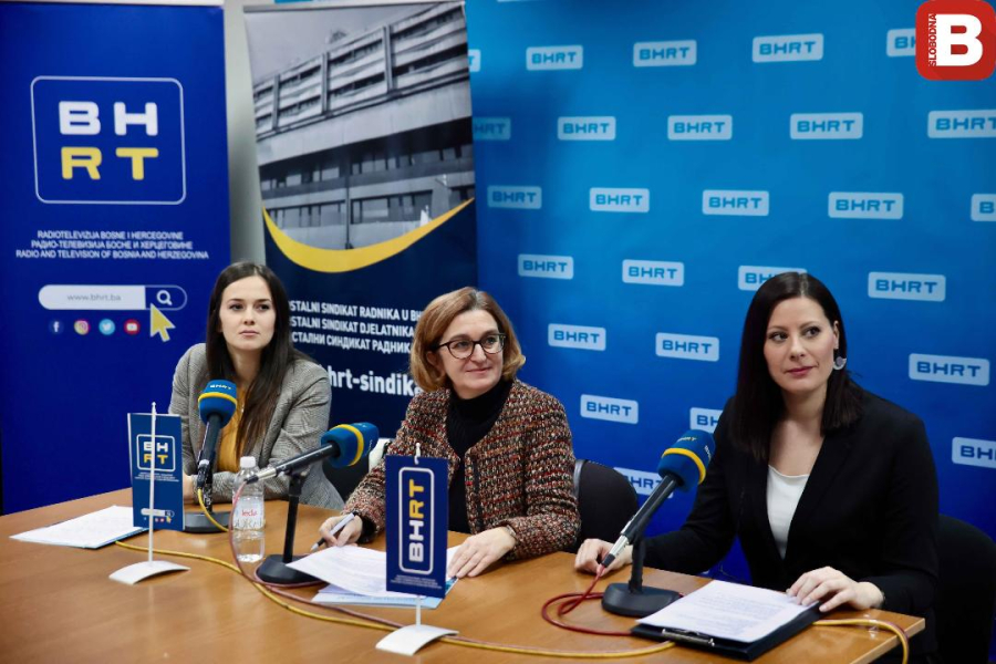 'SB' NA PRESSU SINDIKATA RADNIKA BHRT-a: 'Pozivamo finansijske ...