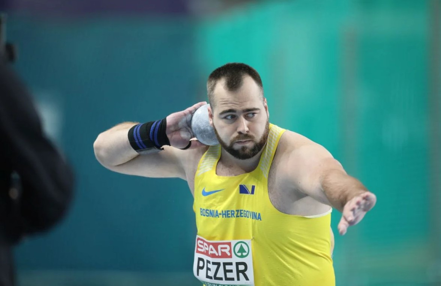 VELIKI USPJEH ATLETIČARA: Naš najbolji bacač kugle Mesud Pezer postavio ...