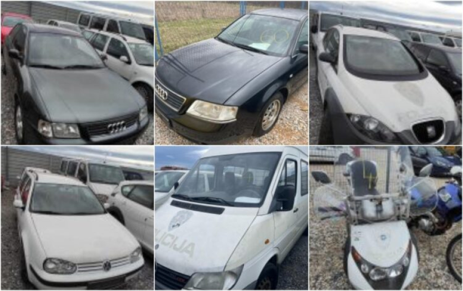 HRVATSKE INSTITUCIJE SE RJEŠAVAJU STARIH VOZILA: Golf možete kupiti već ...