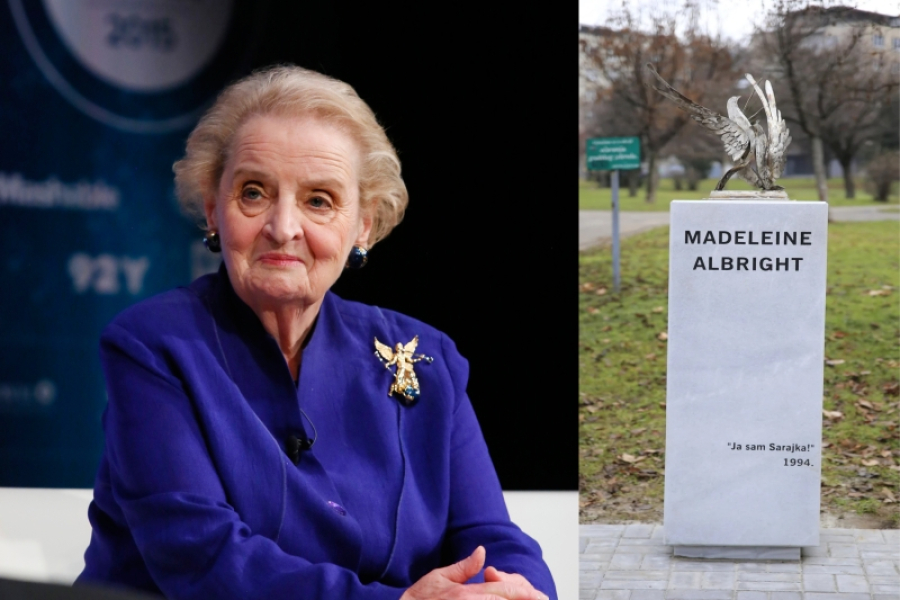 SJEĆANJE NA AMERIČKU SARAJKU: Dvije godine od smrti Madaleine Albright ...