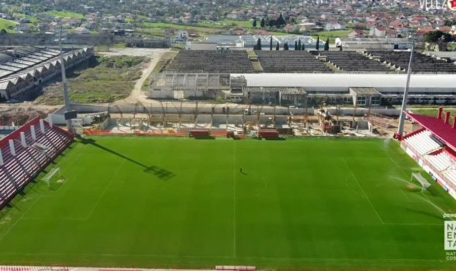 IMPRESIVNO: Velež objavio snimke radova na stadionu 'Rođeni', evo dokle ...