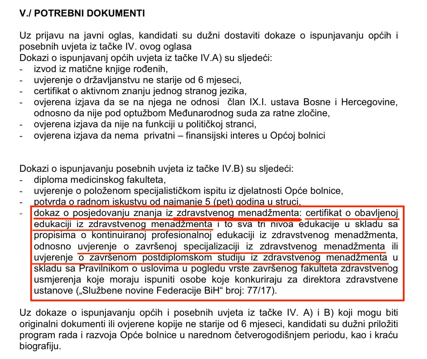 'SB' OBJAVLJUJE DOKUMENTE: Šta je Vladi FBiH pisao dr. Mekić i kako je ...