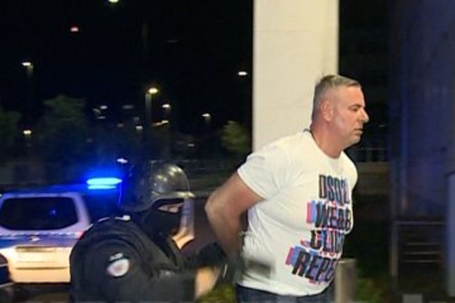 LISICE NA RUKAMA, RUKE NA LEĐIMA: Đorđe Ždrale i Zoran Šljivić sprovedeni u Tužilaštvo, terete ...