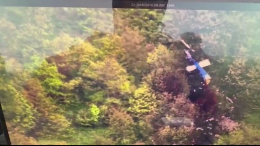 POTRESNE SCENE: Pogledajte šta su zatekli spasioci na mjestu pada helikoptera u kojem je poginuo ...