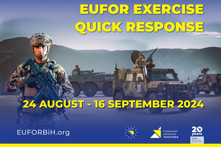 'QUICK RESPONSE' EXERCISE BEGINS: 'EUFOR is a powerful, succesful and ...