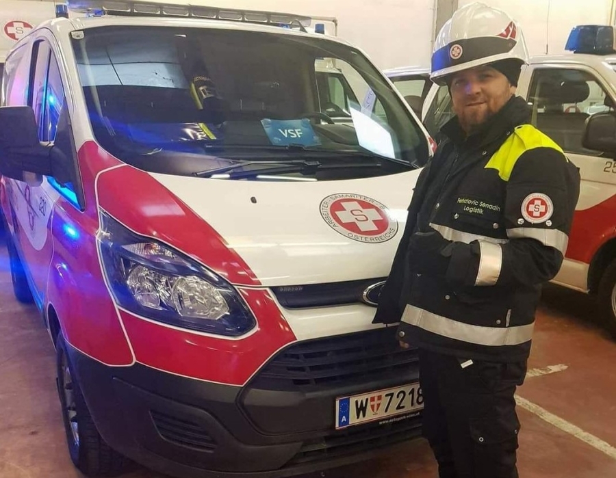 BOSANSKA HUMANOST U AUSTRIJI: Ferhatović volontira i dijeli hranu onima ...