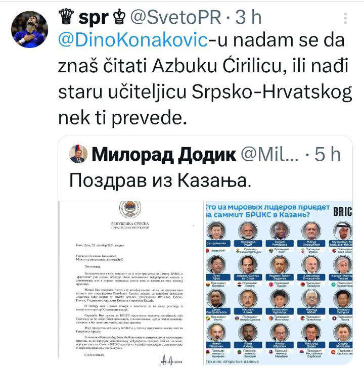 'PREBACI MI PREKO NEMANJE KUSTE IZ VIŠEGRADA, DUŽAN SI MI…': Burne reakcije na društvenim ...