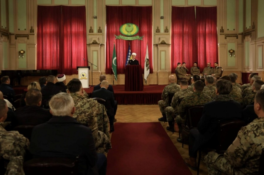 'VI STE SIMBOL JEDINSTVA NAŠEG NARODA I DRŽAVE': Reisul-ulema u ...