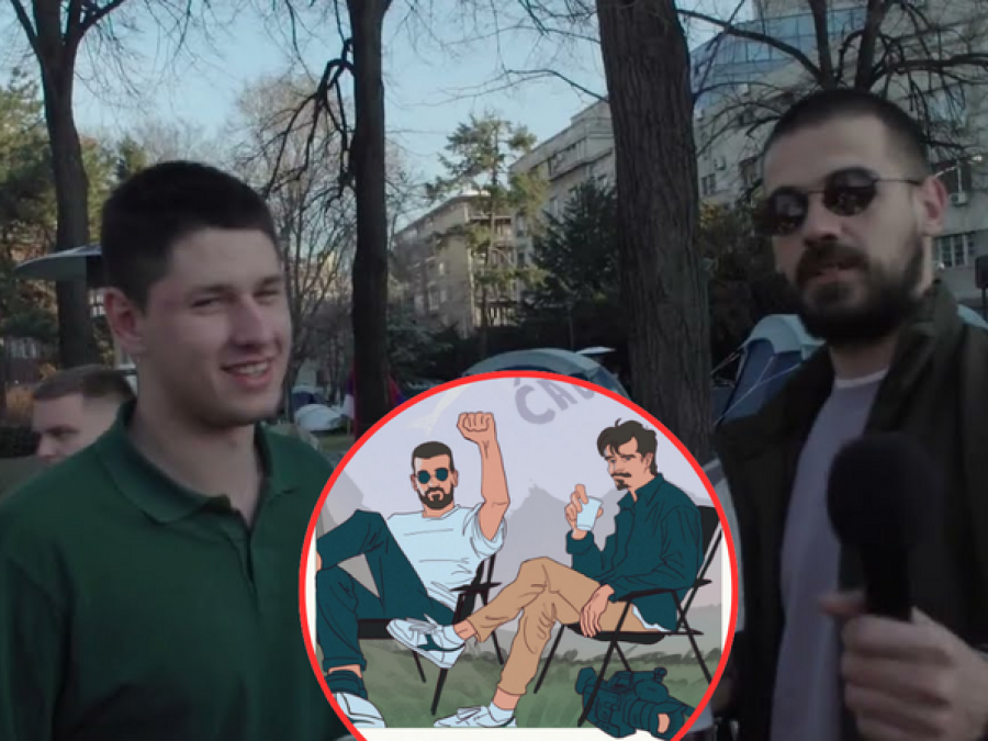 INFILTRIRALI SE MEĐU VUČIĆEVE PRISTALICE: Studenti u blokadi snimili ...