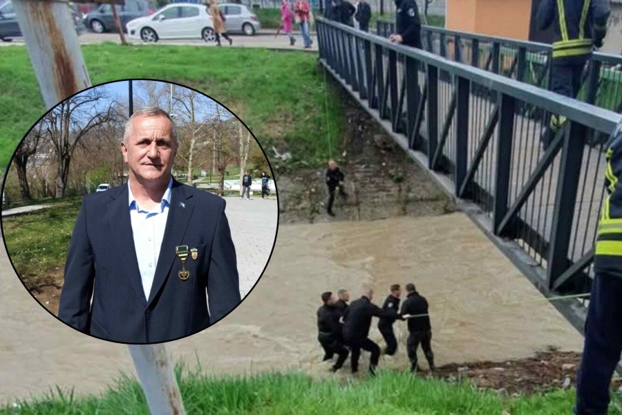 DETALJI VELIKE DRAME U TUZLI: Smajo Mandžić skočio u nabujalu Jalu da ...