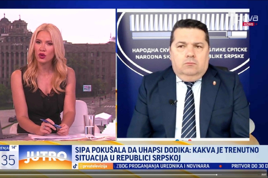 STEVANDIĆ LAŽE PRED KAMERAMA: 'U Sarajevu postoji ratna histerija iz 1992. godine, Srbe nazivaju ...