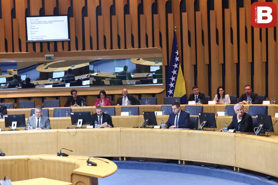 'SB' NA SJEDNICI DOMA NARODA PS BiH; GROZAN START, ŠPIRIĆ I ČOVIĆ SU ...