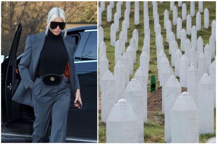 JELENA KARLEUŠA VRIJEĐA ŽRTVE GENOCIDA U SREBRENICI: 'Ne može ...