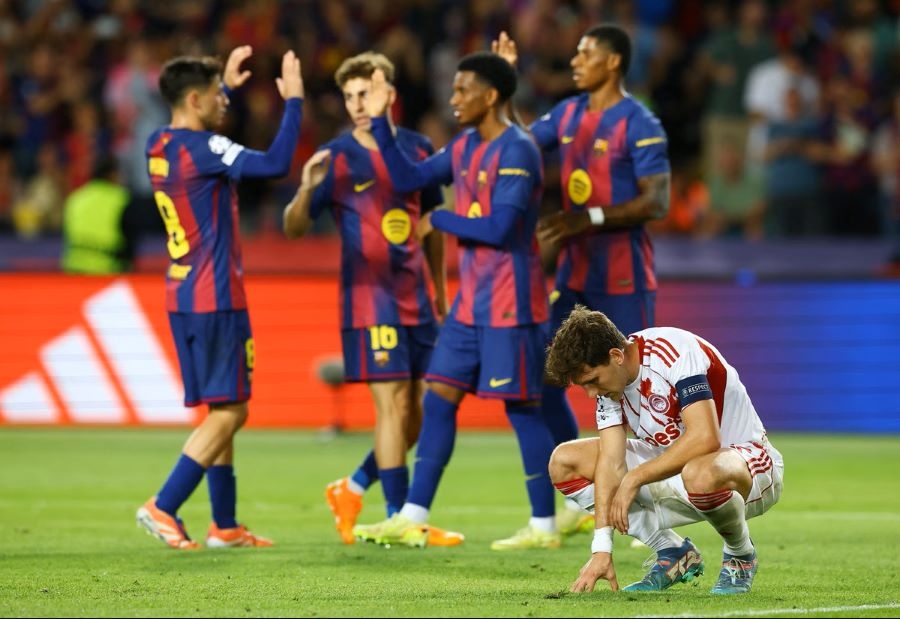 PRVE UTAKMICE LIGE PRVAKA: 'Djeca Pireja' poražena u Barceloni 6:1 ...