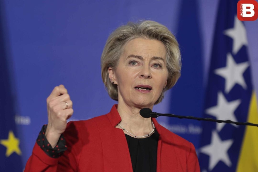 VON DER LEYEN LUPILA ŠAKOM OD STOL: 'Granice se ne mogu mijenjati silom ...