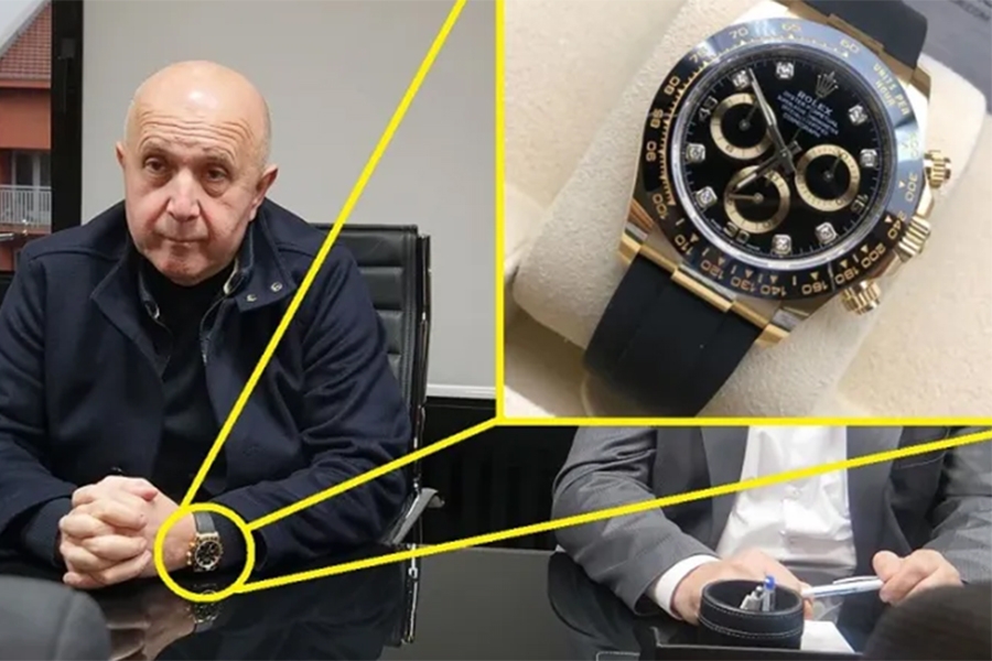 BEZ IMALO SRAMA: Sat na ruci biznismena iz Foče košta pravo bogatstvo ...